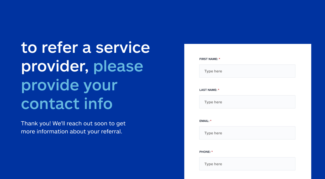 Contact Form: Suppliers Refer a Provider | Allstate Protection Plans